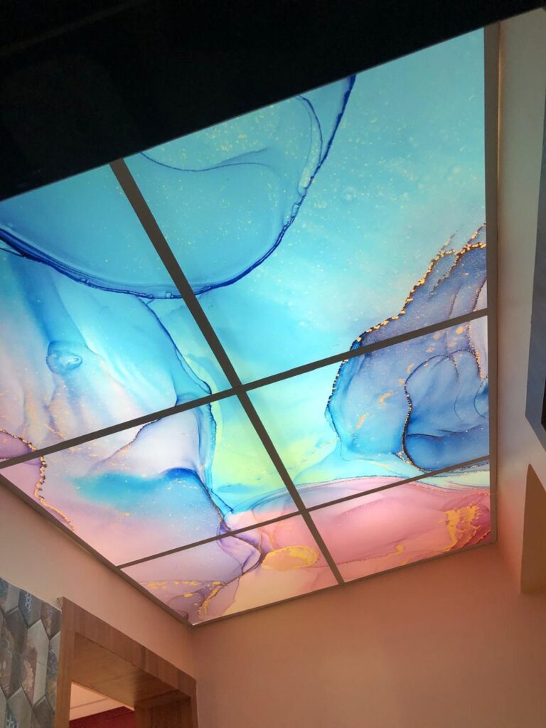 Acrylic ceiling Rs.120 per square foot | Best Contractor In Lowest price